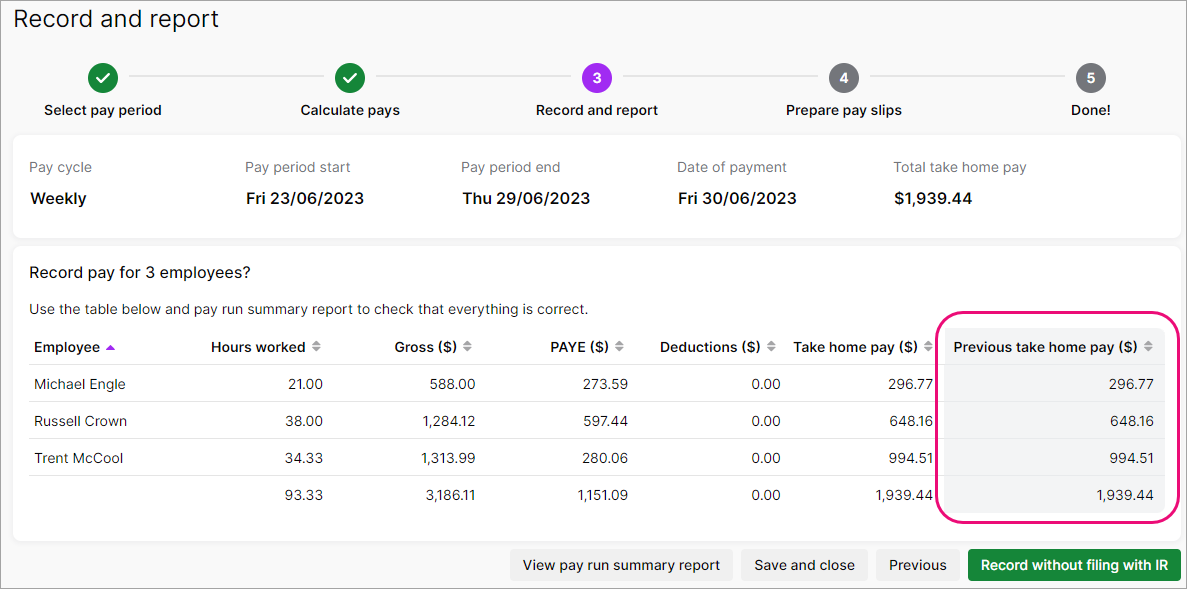 Do a pay run - MYOB Business - MYOB Help Centre